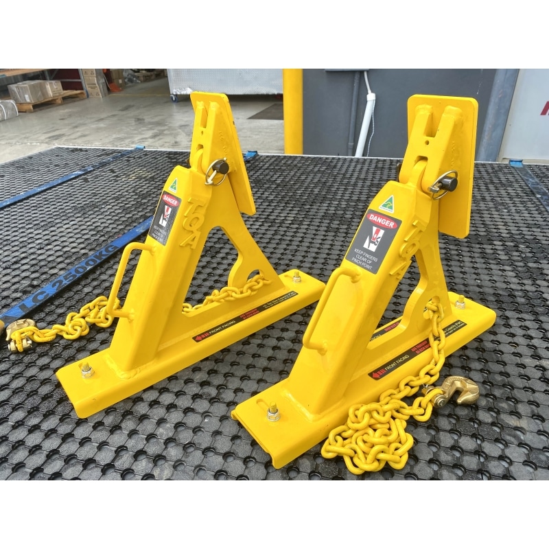 Tipper Safety Stand - Air Brake Services Trailquip